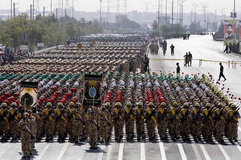 Iranian regime marks the Iranian National Army Day with military parade ...